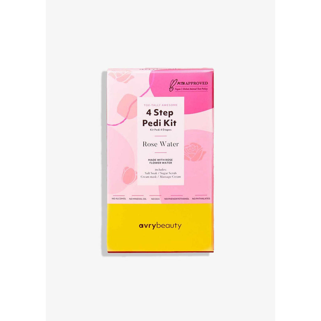 Avry 4 Step Pedi Kit - Rose Water – Ogden Beauty Supply