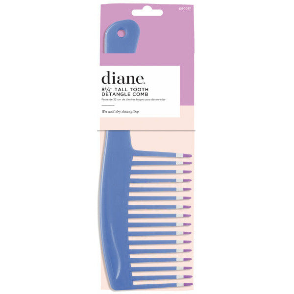 Diane Mebco Tall Teeth Detangle Comb (DBC057) – Ogden Beauty Supply