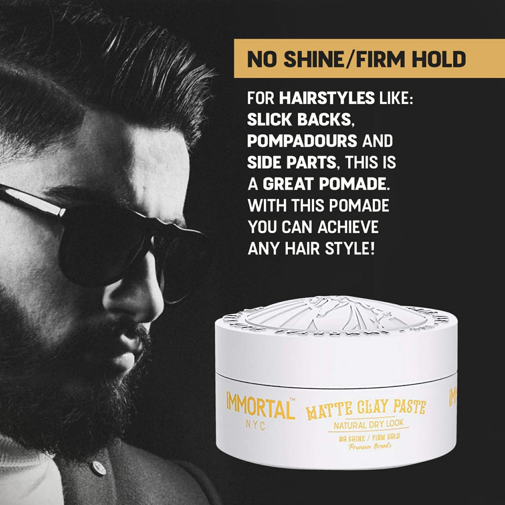 Immortal Matte Clay Paste 5.07oz – Ogden Beauty Supply