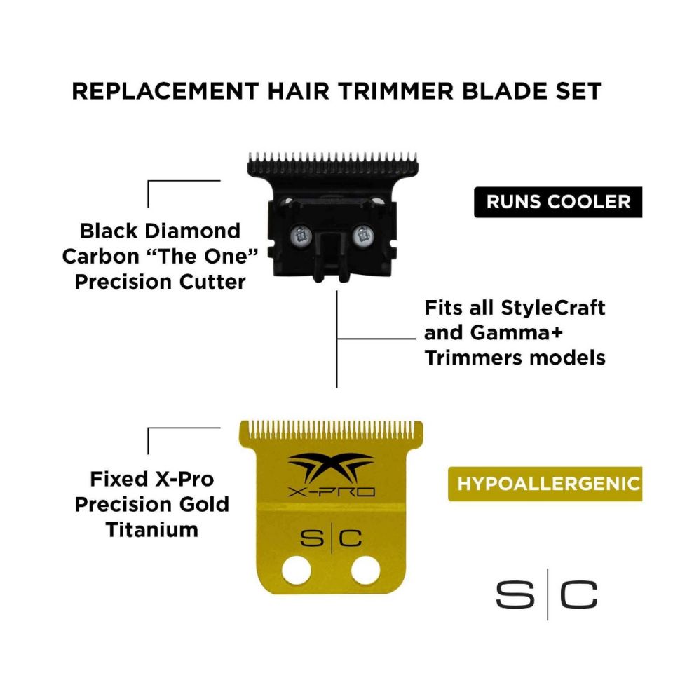 StyleCraft Blade Set - Fixed X-Pro Precision & The One Precision ...